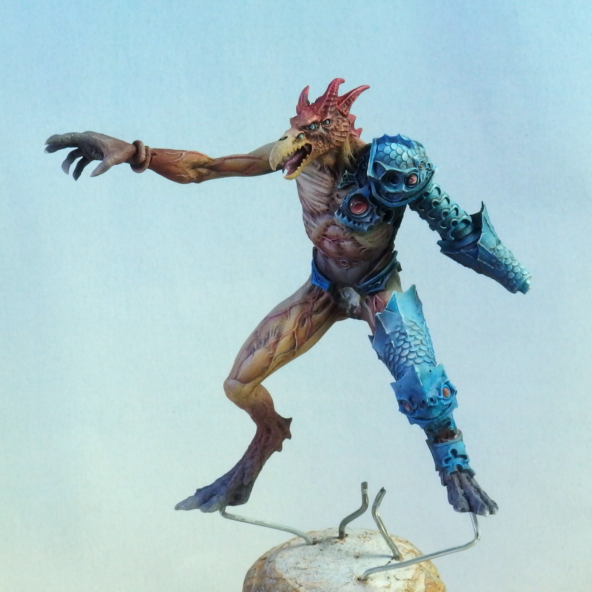Xezbeth a bien avancé au FIMAJE - Les figurines d'Arthur